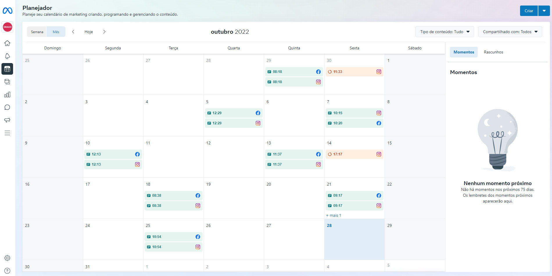 Guia para iniciantes: Calendário editorial para redes sociais - ORAGO